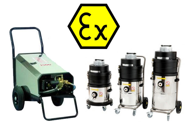 Specialist & ATEX cleaning equipment