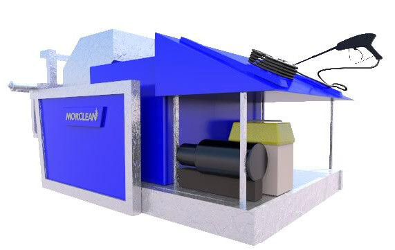 Wheelie Bin Washers | Morclean Wheelie bin washer range