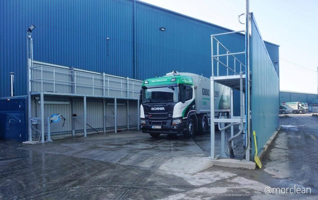 Lorry Wash Facility Completed