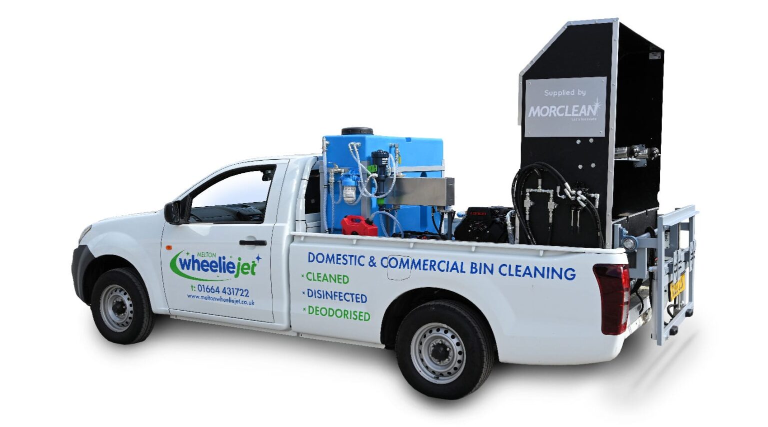 Wheelie Bin Washers | Morclean Wheelie Bin Cleaning Machines