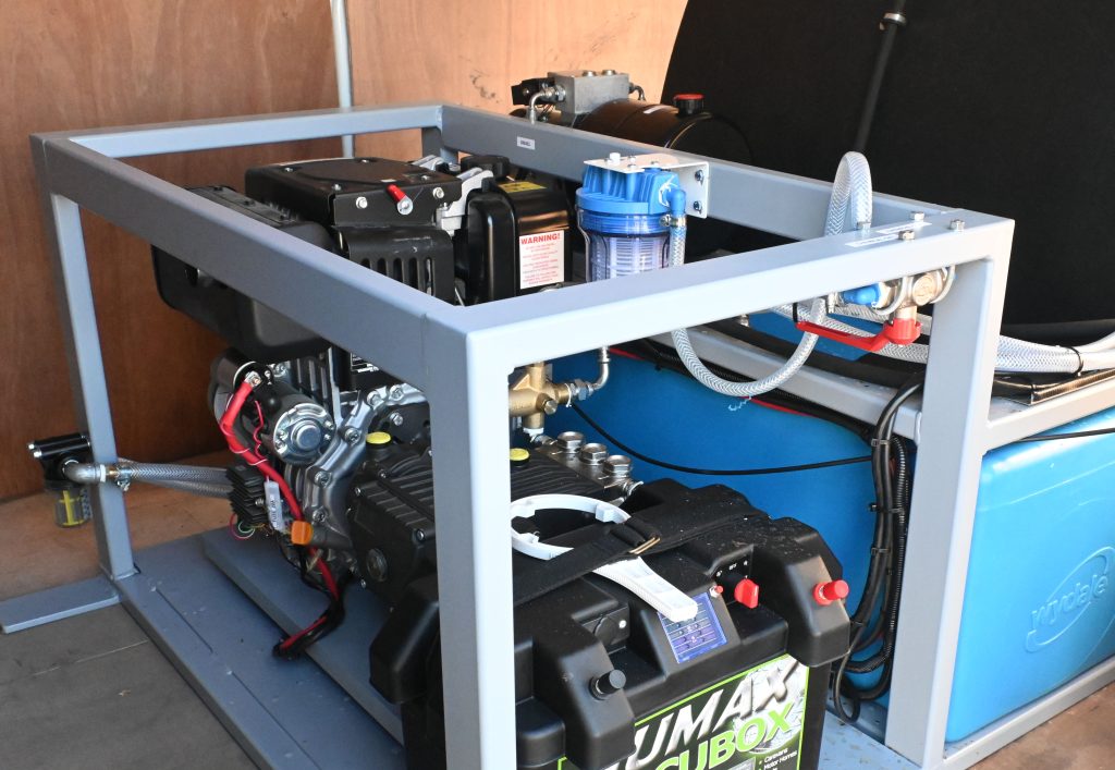 Van Mounted Bin Wash: The SPRINTvm